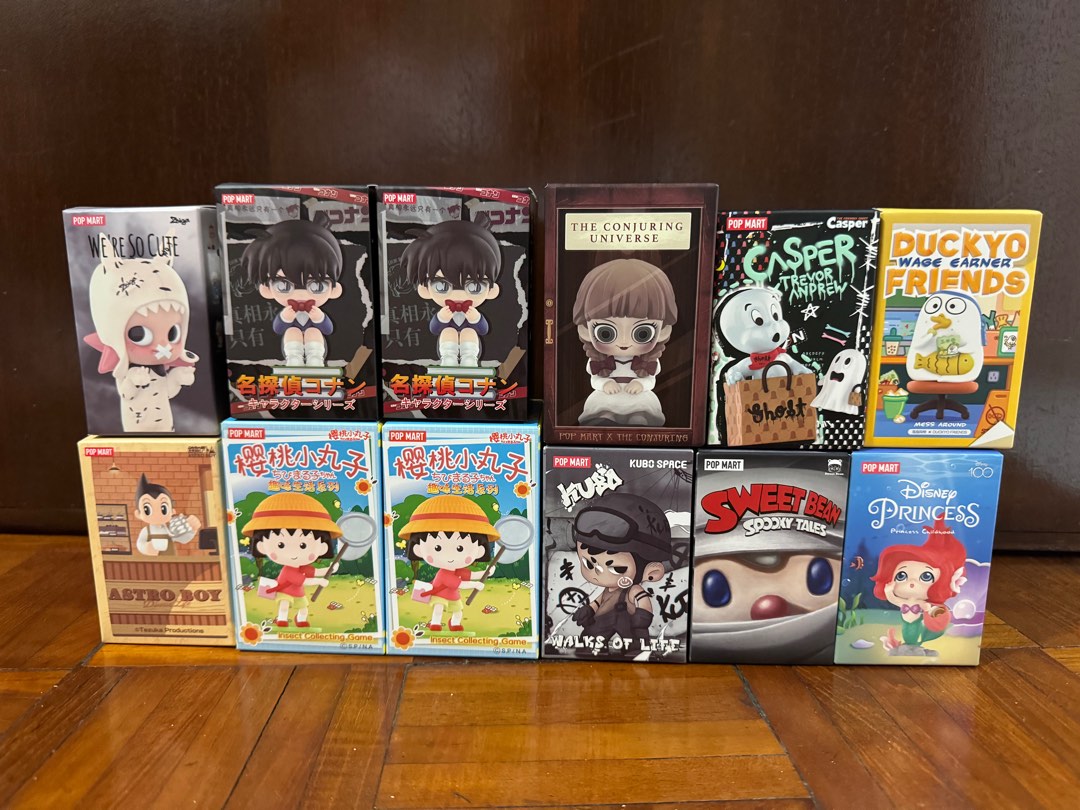 Popmart Blind Boxes, Hobbies & Toys, Toys & Games on Carousell