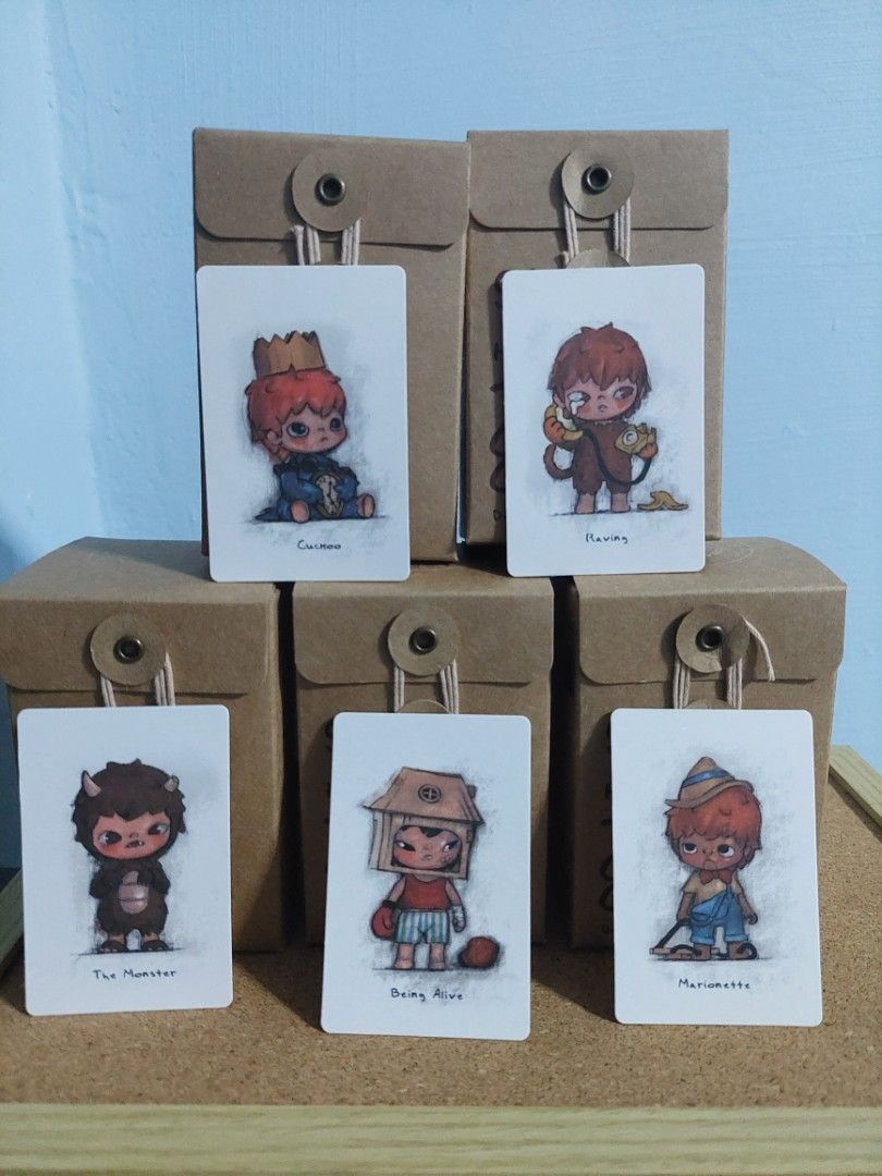 Popmart Hirono The Other one Being Alive The Monster Marionette Raving ...