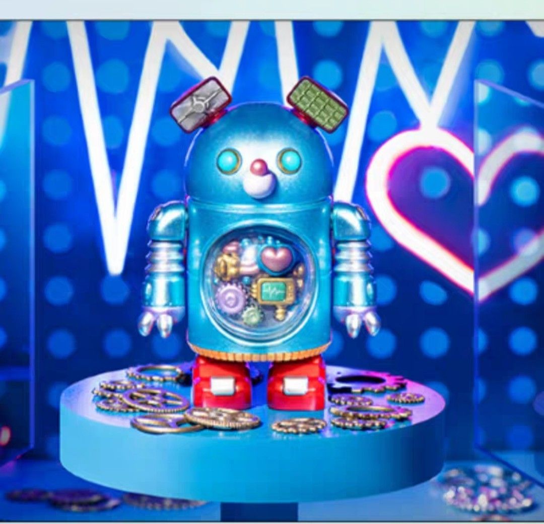 POPMART MUCKEY DREAMING FLUFFY INSTINCTOY SECRET M8 ROBOT, Hobbies ...