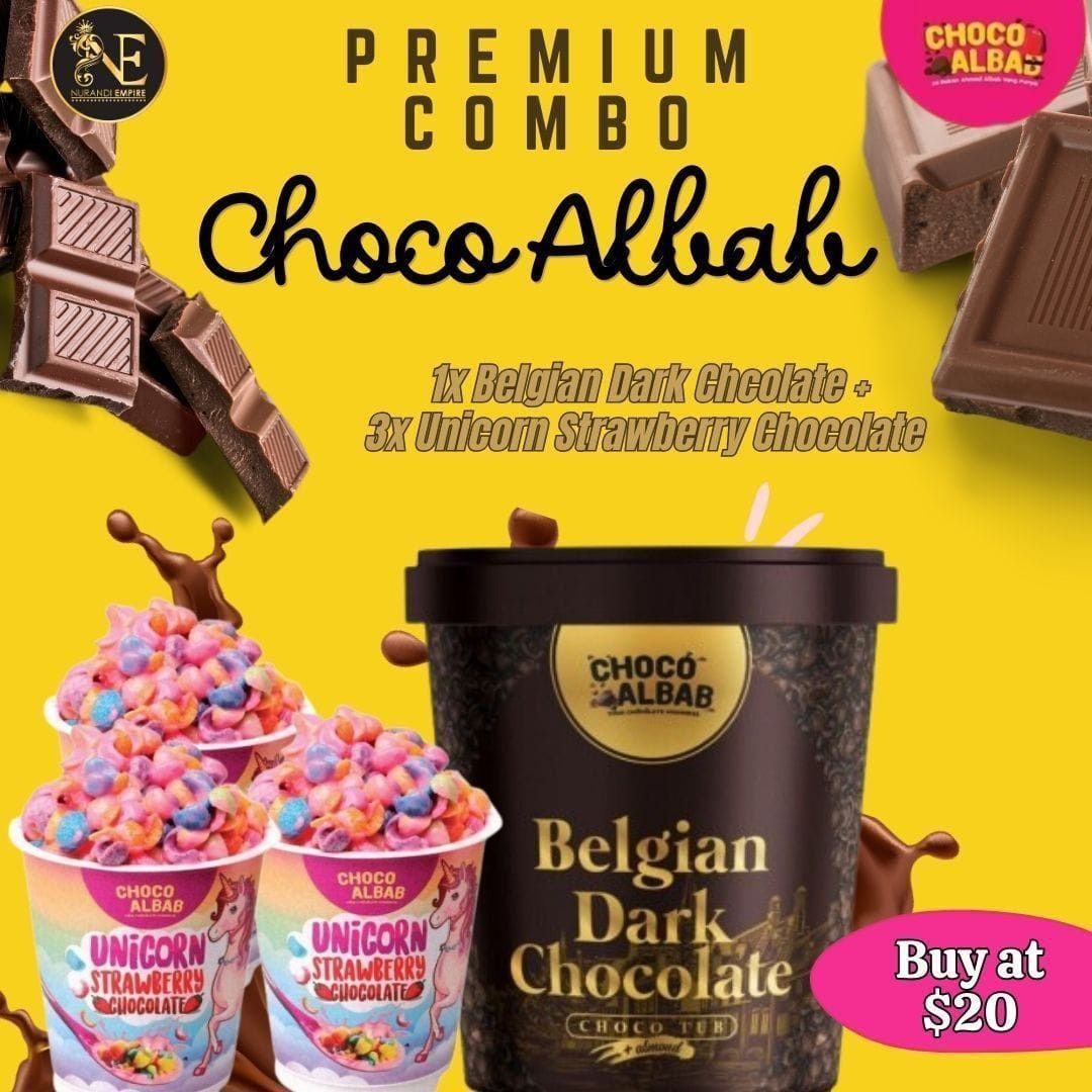Premium Combo Choco Albab, Food & Drinks, Packaged & Instant Food on ...