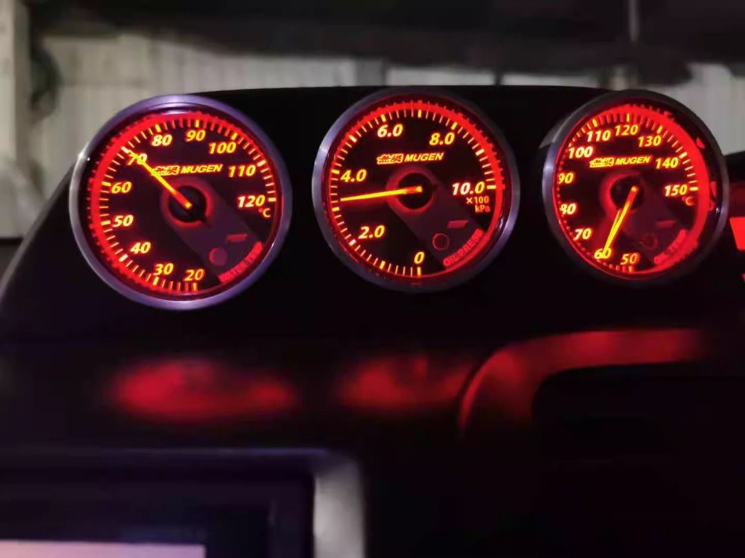 PreOrder Defi Style Mugen Assist Meter STI Genome Meter Honda Subaru ...