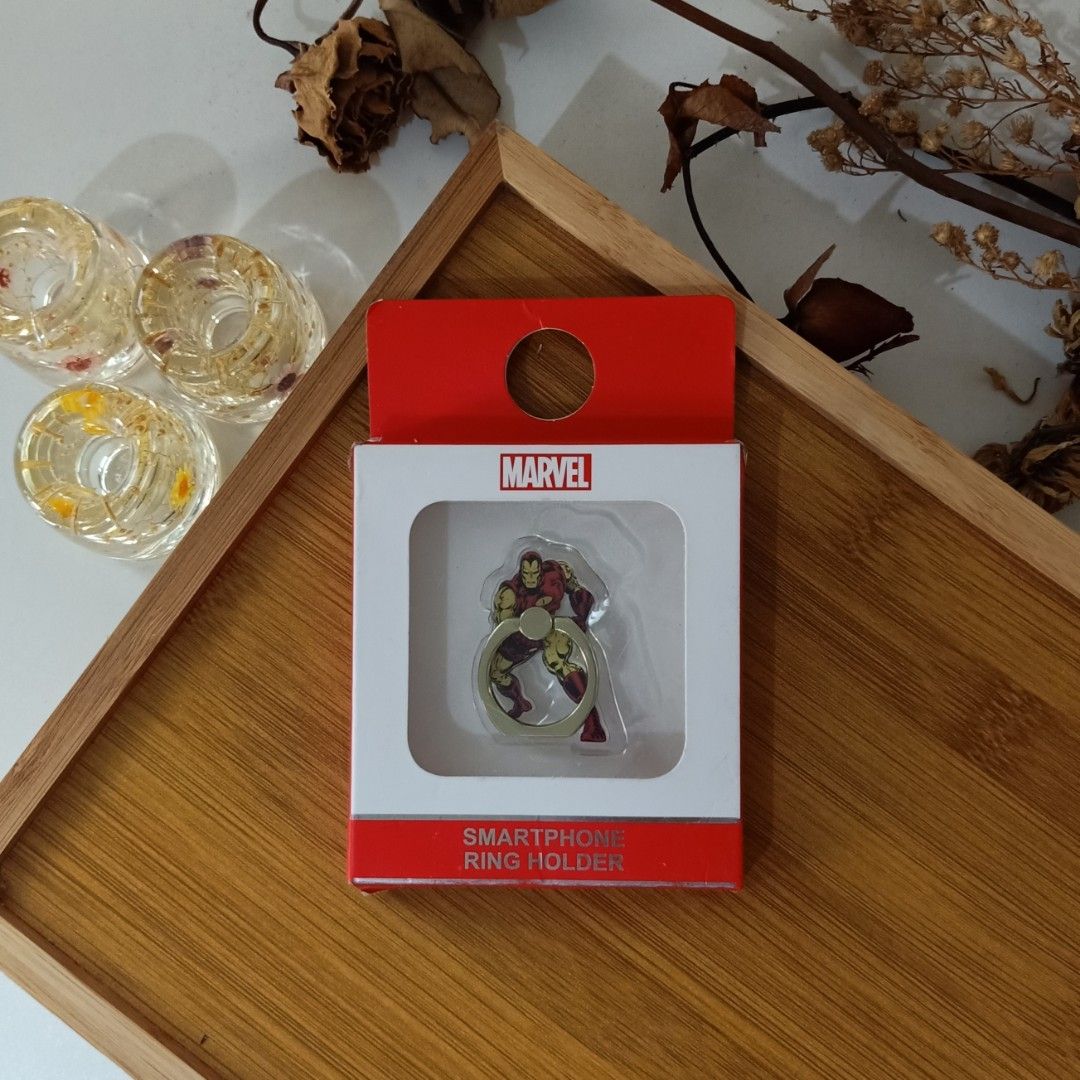 Primark MARVEL Iron Man Smartphone Ring Holder, Mobile Phones & Gadgets ...