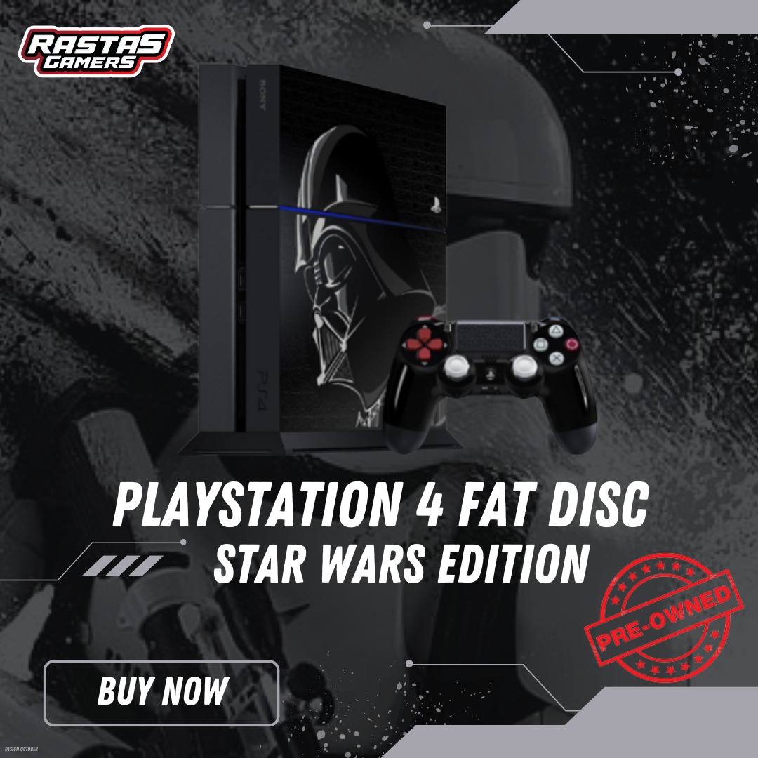 Ps4 fat star wars edition v2 500gb with warranty, Video Gaming, Video ...