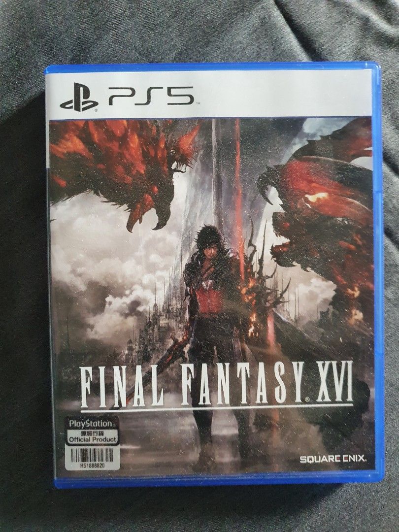 PS5 Final Fantasy XVI FF 16, Video Gaming, Video Games, PlayStation on ...