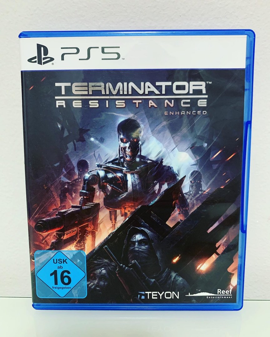 PS5 Games Terminator Resistance Enhanced, Video Gaming, Video Games ...