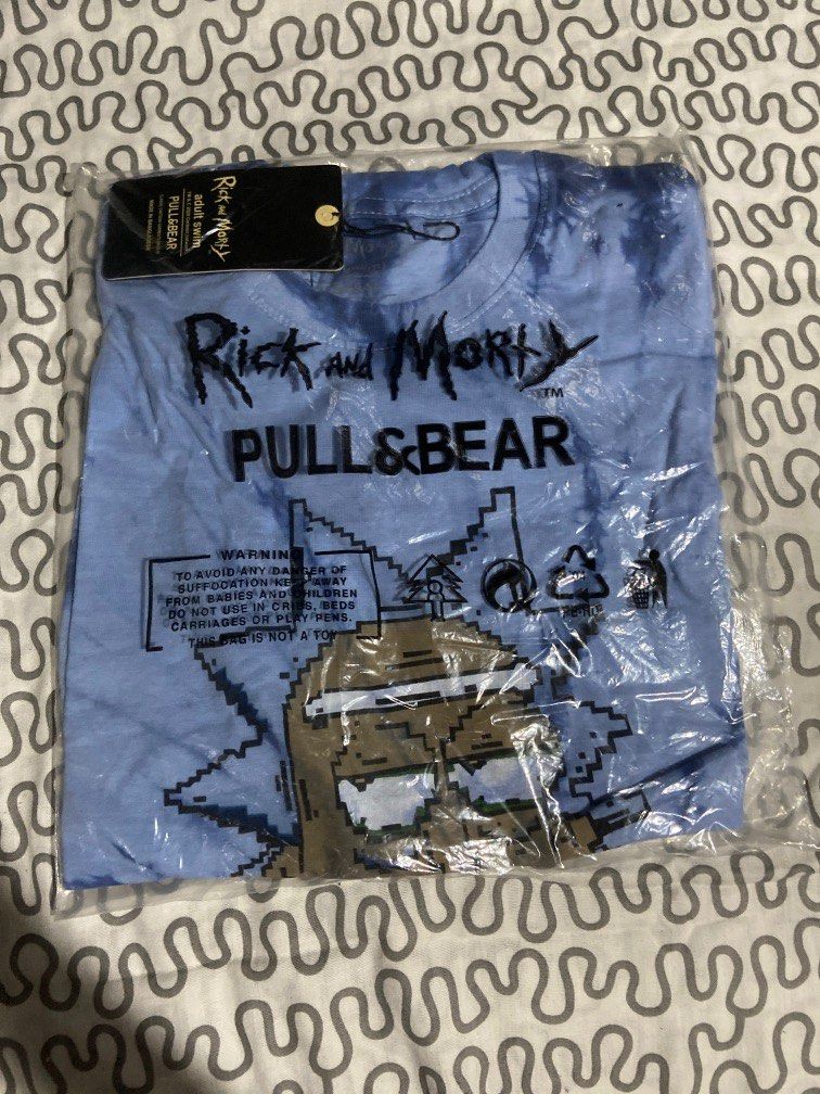 Pull & Bear Rick and Morty shirt, Men's Fashion, Tops & Sets, Tshirts ...