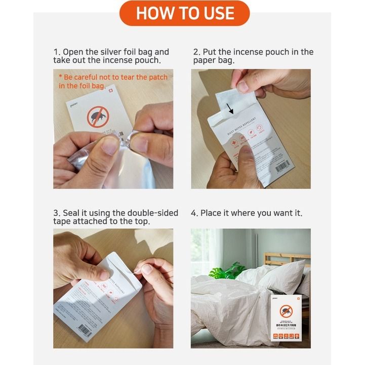 Purier Dust mites repellent patches, Health & Nutrition, Insect ...