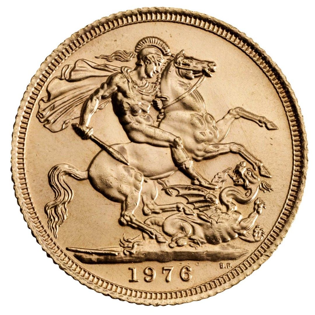 QE2 Sovereign 22k Gold coin 7.98g ( 1976) $92 dollar a gram, Hobbies & Toys, Memorabilia ...