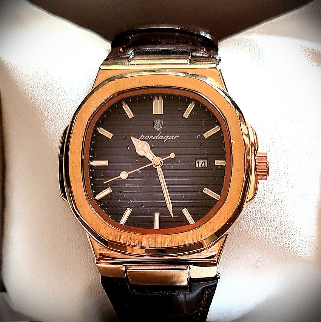 Quartz watch with a spare battery in box-brand Poedagar, Luxury ...