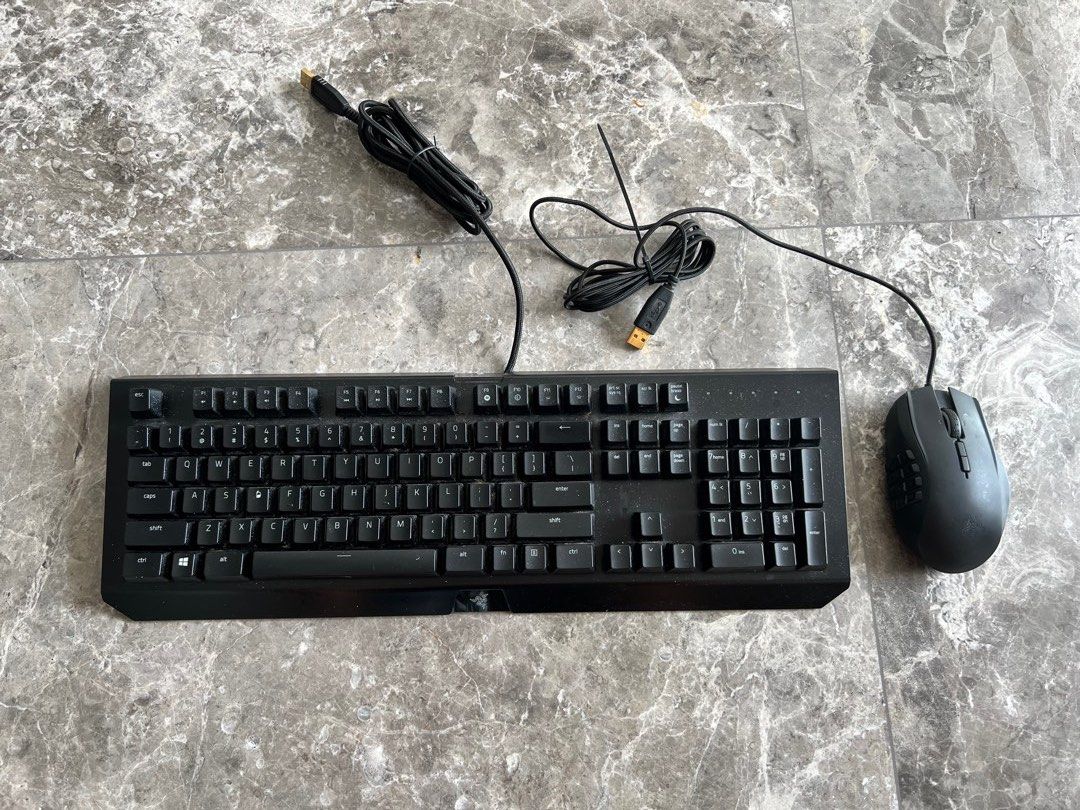 Razer BlackWidow X Chroma & Naga Chroma, Computers & Tech, Parts ...