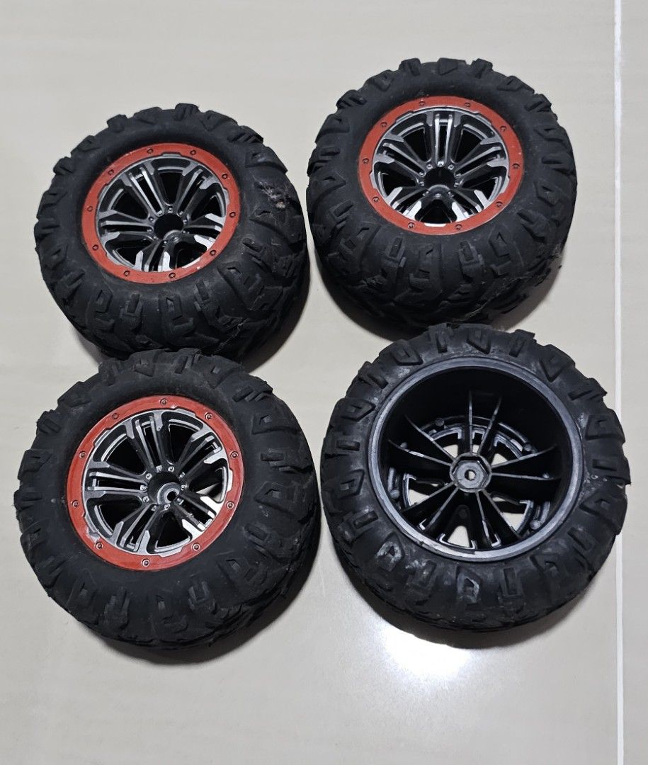 Rc Tyres 1/10 and up, Hobbies & Toys, Toys & Games on Carousell