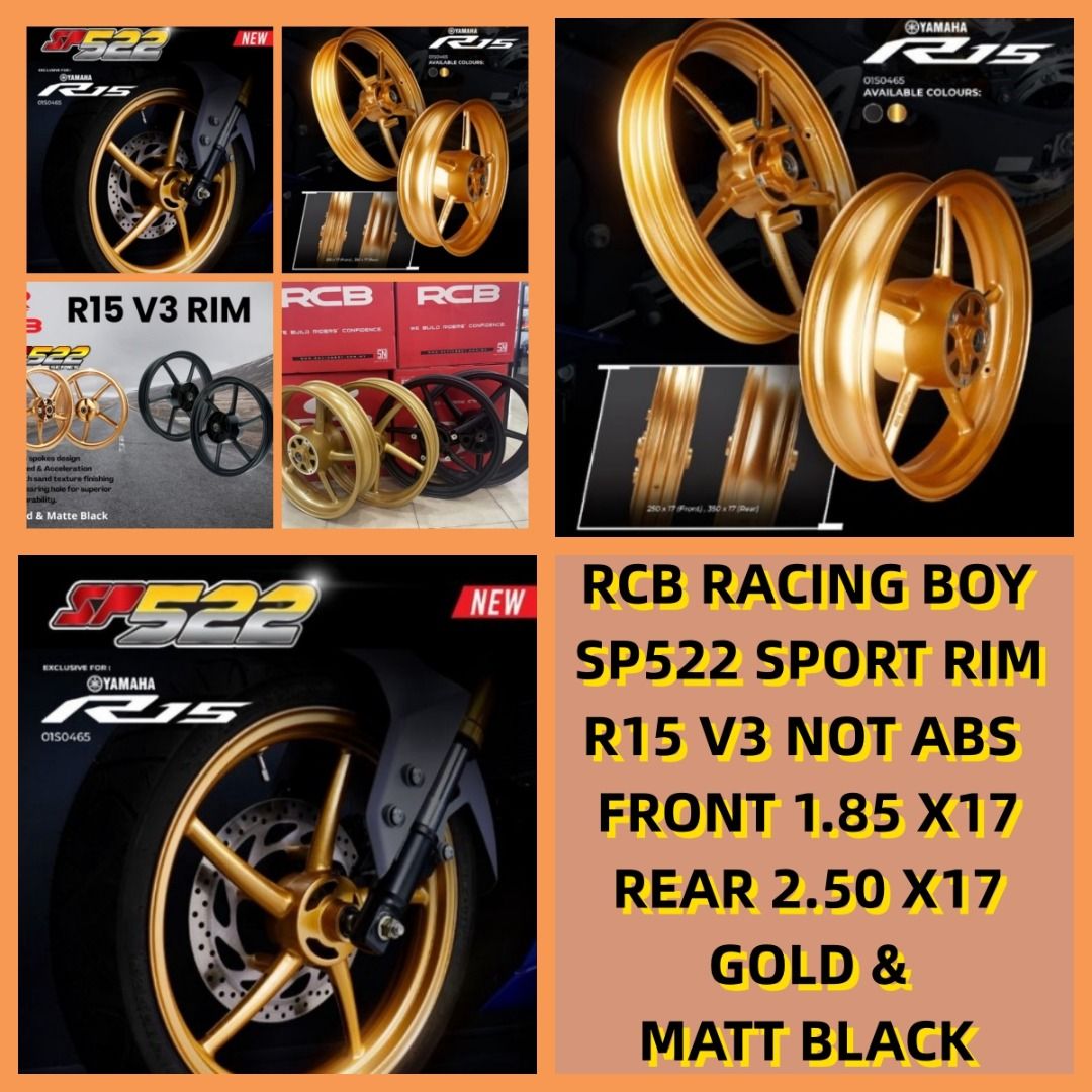 RCB RACING BOY SP522 /XTERO X6/HYLOS ENKEI/AJI RACING FORGED 505 ...