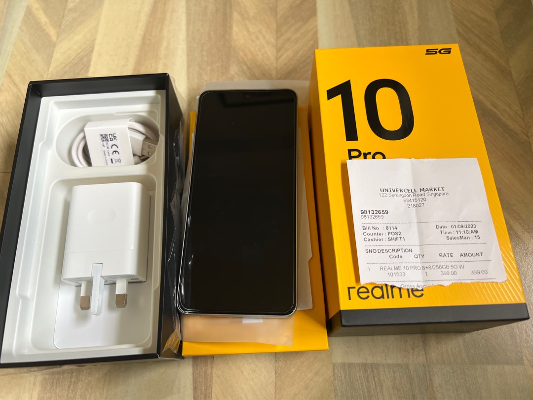 Realme 10 pro 5g 8GB Silver 256 GB, Mobile Phones & Gadgets, Mobile ...