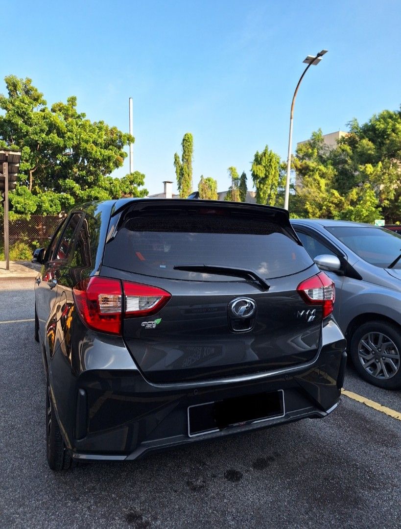 Rear Spoiler Myvi Black, Auto Accessories on Carousell