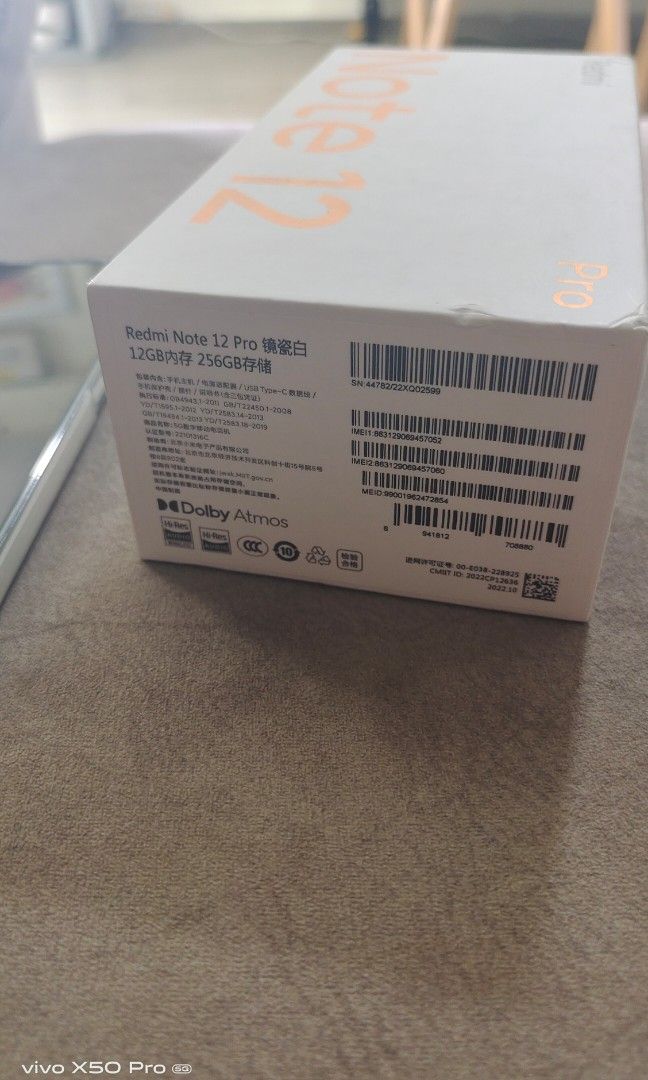 Redmi Note 12 Pro White 256GB, Mobile Phones & Gadgets, Mobile Phones ...