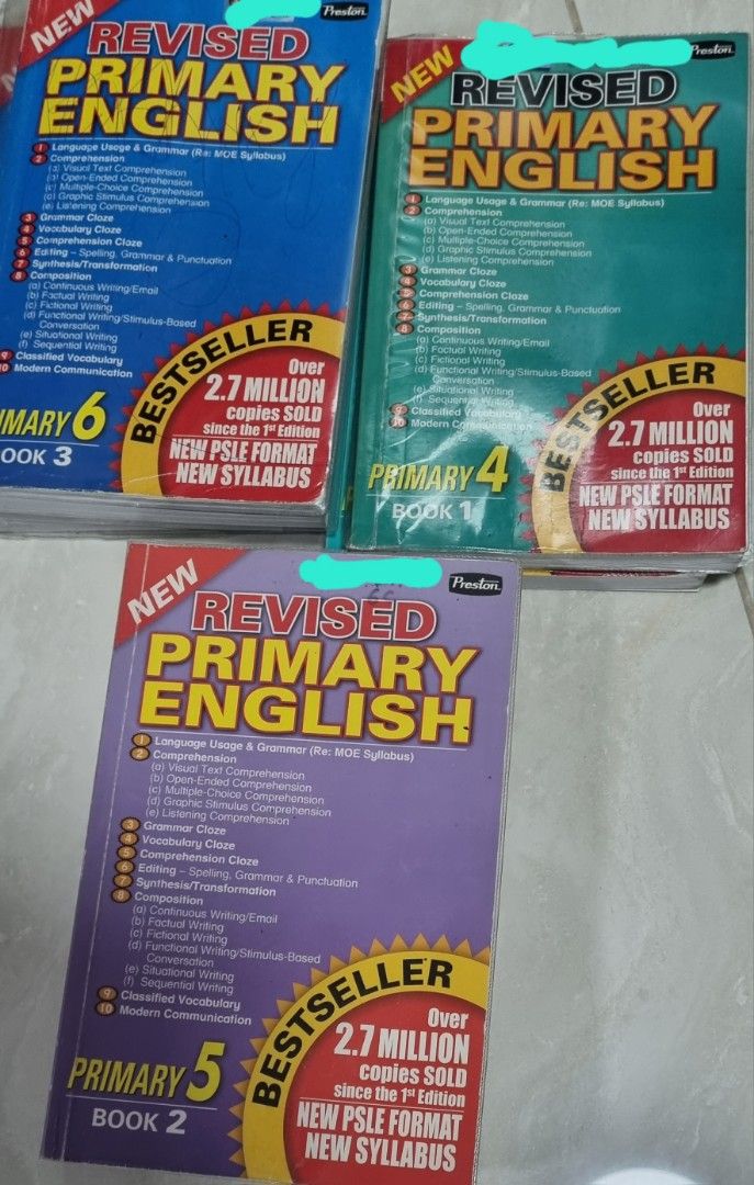 Revised Primary English p3 -p6, Hobbies & Toys, Books & Magazines ...