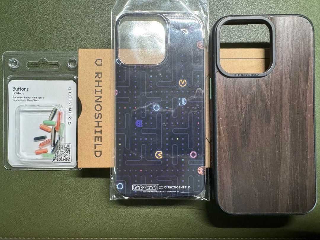 Iphone13Pro RHINOSHIELD BACKPLATE - Luffy and Pacman, free Buttons ...