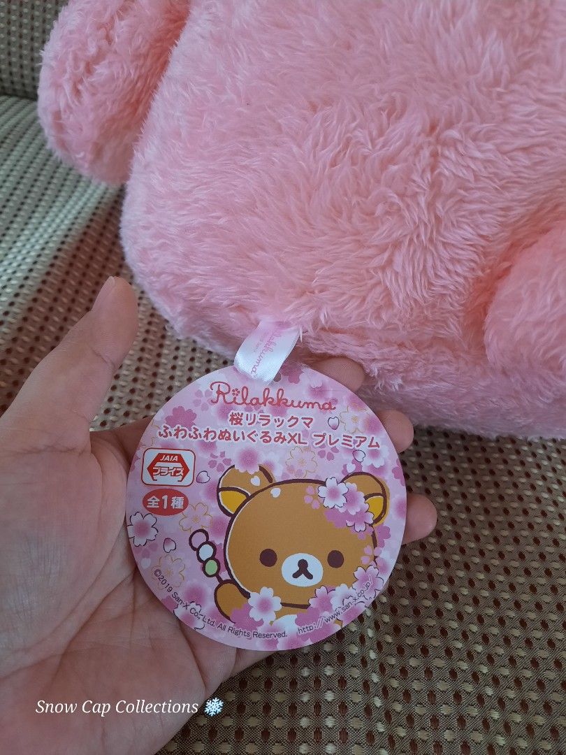 Rilakkuma Sakura Pastel XL, Hobbies & Toys, Toys & Games on Carousell