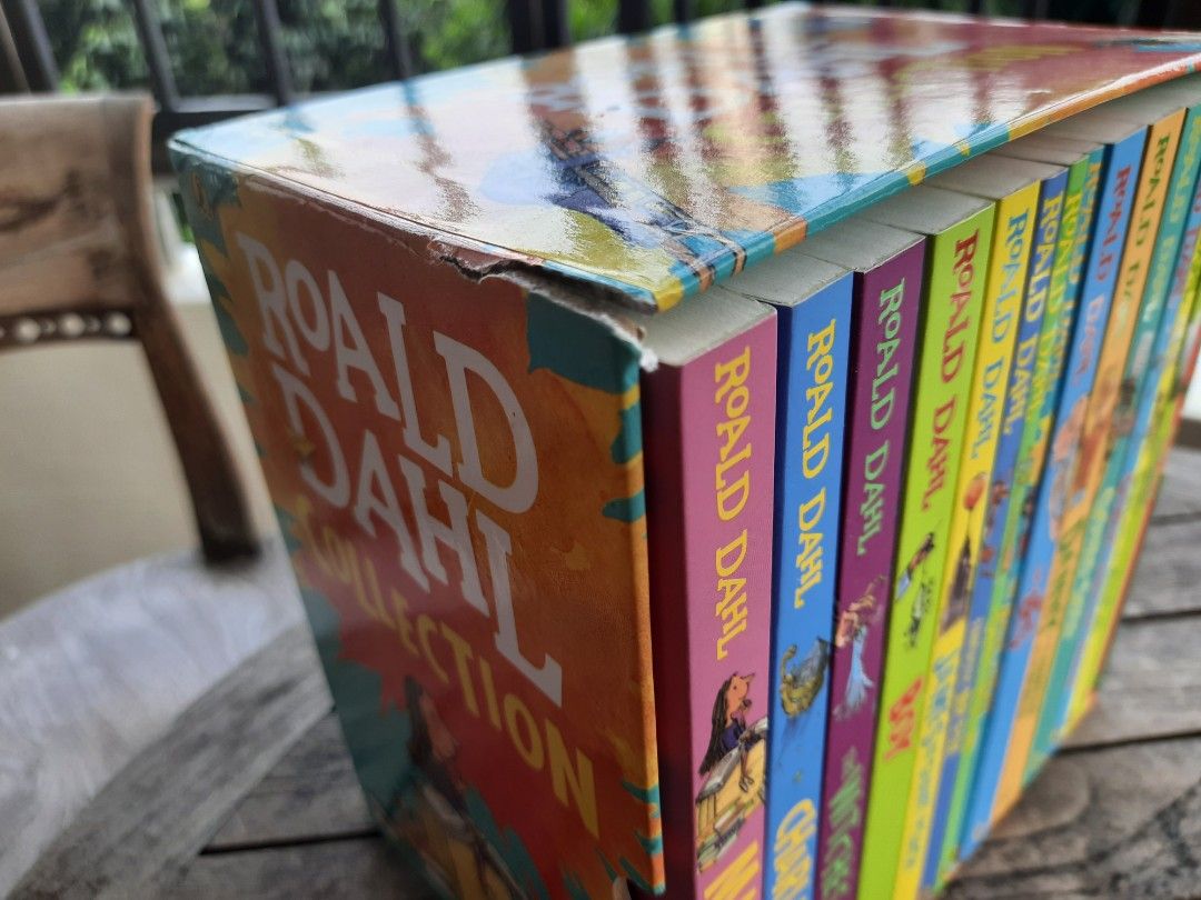 Roald Dahl box set of 15 books, Hobbies & Toys, Books & Magazines, Children's Books on Carousell