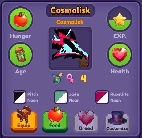 [Roblox - Dragon Adventures] Themed Cosmalisk (Nm), Video Gaming ...