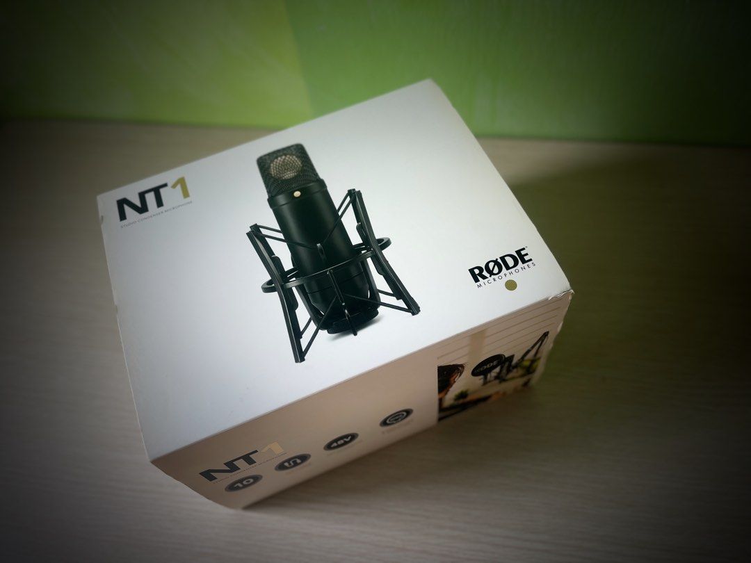 Rode NT1 Kit Condenser Microphone with SM6 Shock Mount and Pop Filter ...