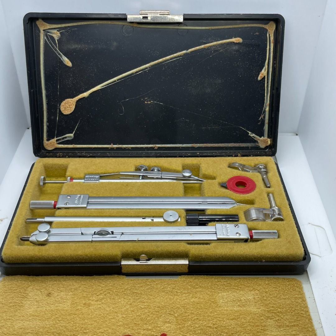 Rotring Compasses Set Technical Drawing Made in Germany, Hobbies & Toys ...
