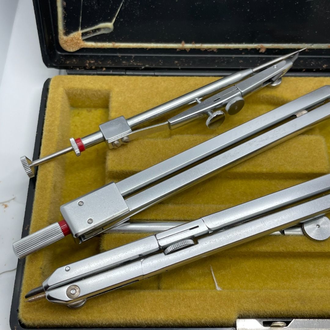Rotring Compasses Set Technical Drawing Made in Germany, Hobbies & Toys ...