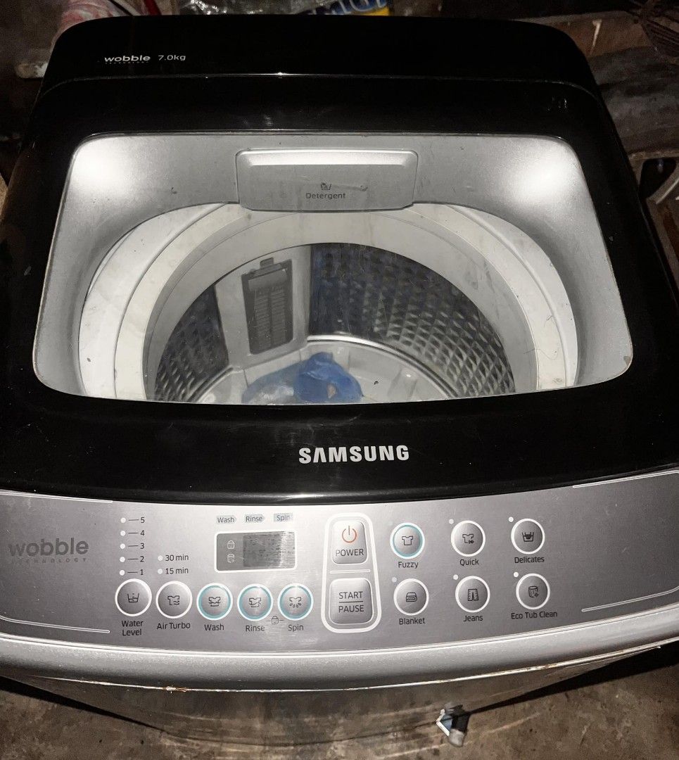 Samsung Wobble Tech 7.0kgs, TV & Home Appliances, Washing Machines and ...