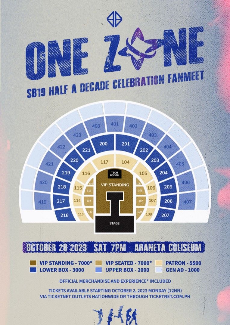 SB19 One Zone Fan Meet - UB Ticket, Tickets & Vouchers, Event Tickets ...