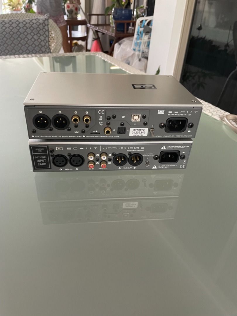 Schiit Audio DAC and Headphone AMP Set., Audio, Other Audio Equipment ...