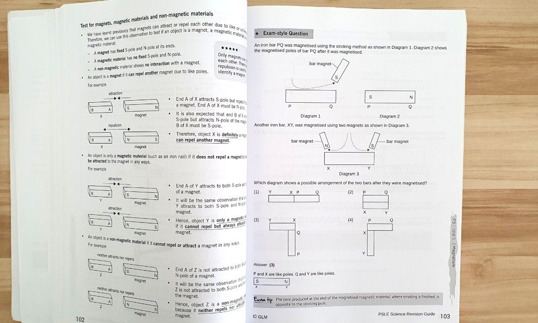 Science-PSLE Revision Guide (GLM), Hobbies & Toys, Books & Magazines ...