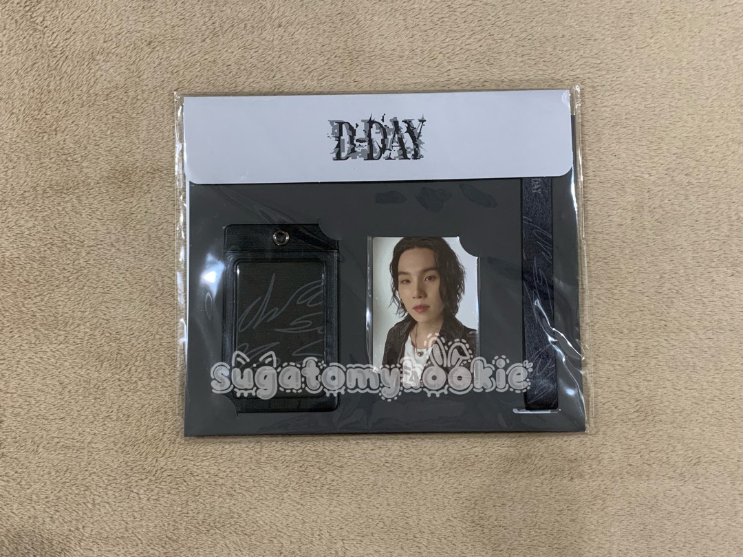 SEALED SUGA Agust D D-day Mini Photocard Holder, Hobbies & Toys ...
