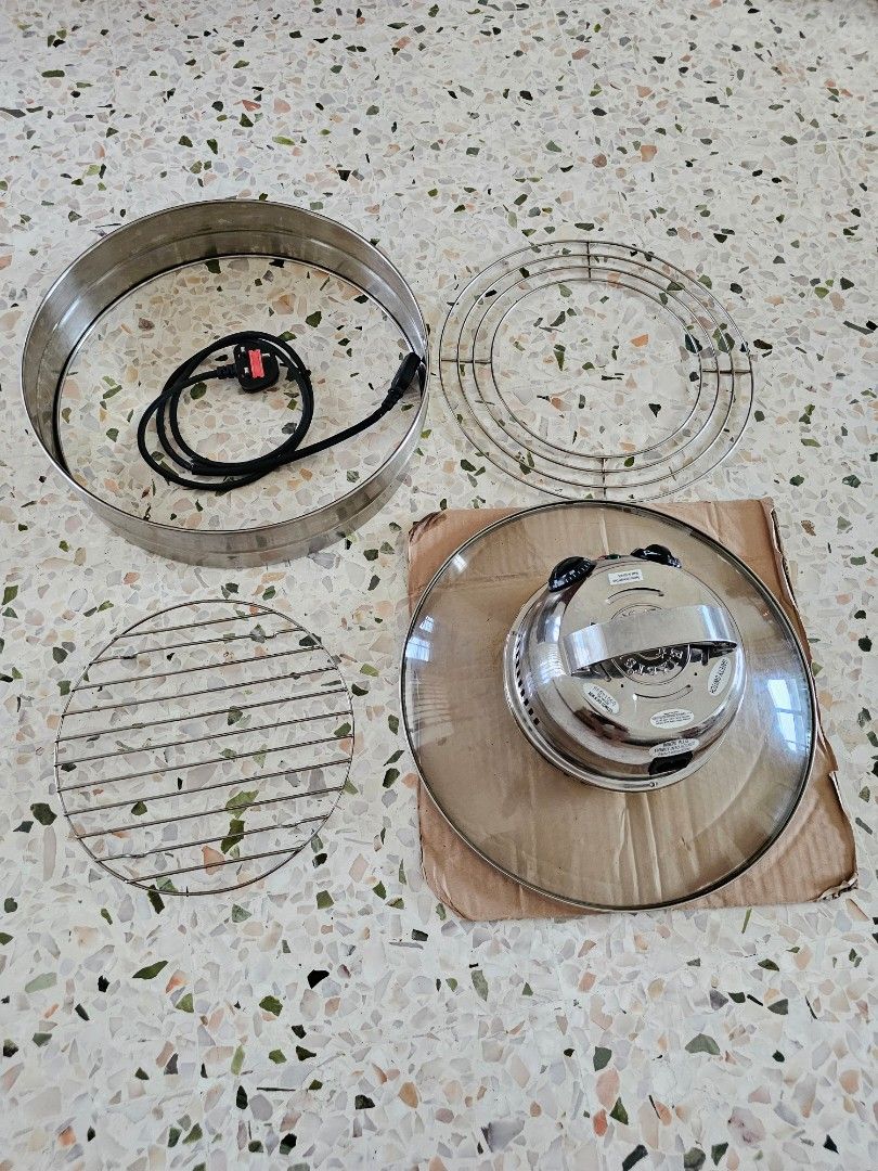 Seiketsu Universe 5-Layer Stainless Steel Wok, Furniture & Home Living ...