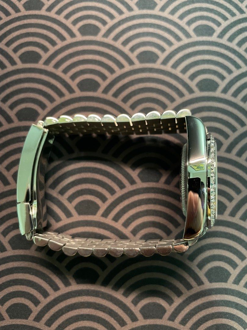 Seiko Custom Mod “Datejust Skeleton Black” 36mm case, Luxury, Watches ...