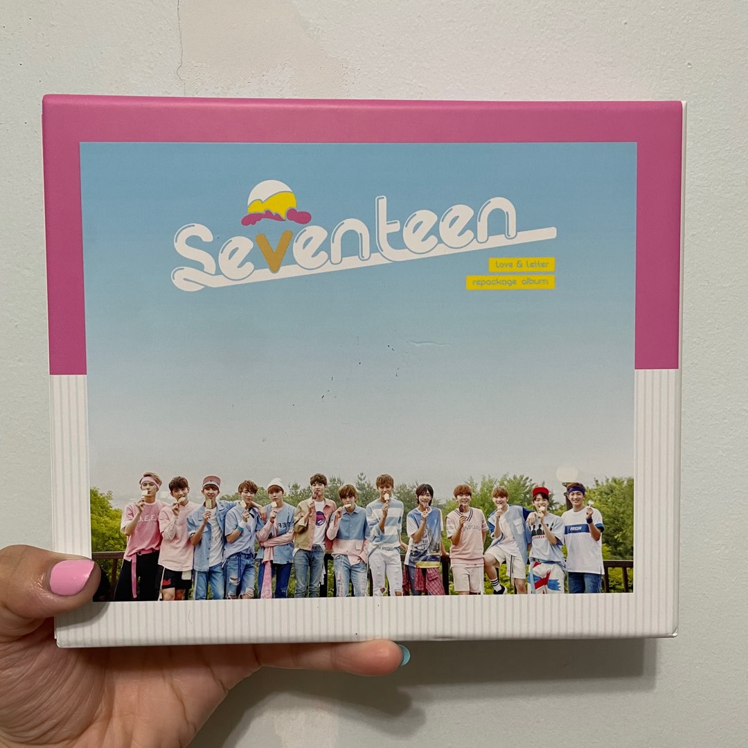SEVENTEEN AJU NICE REPACKAGED ALBUM SEALED, Hobbies & Toys, Memorabilia ...