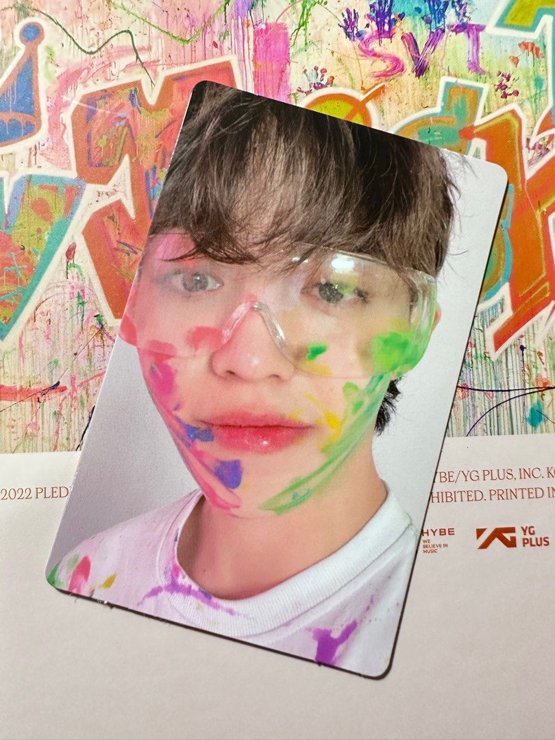 Seventeen Svt face the sun album 4 four carat version Scoups photocard ...