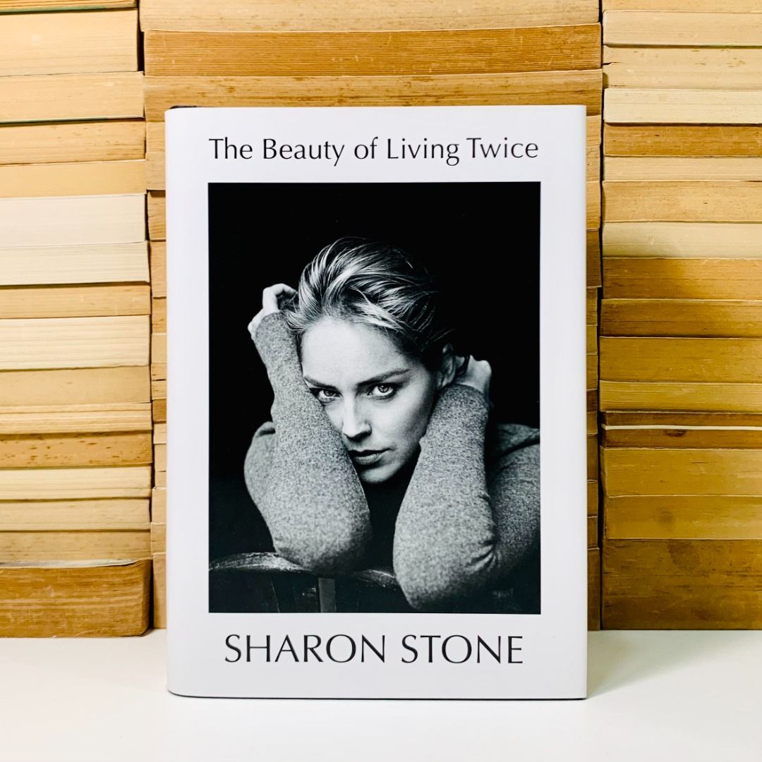 Sharon Stone: The Beauty Of Living Twice (hardcover), Hobbies & Toys ...