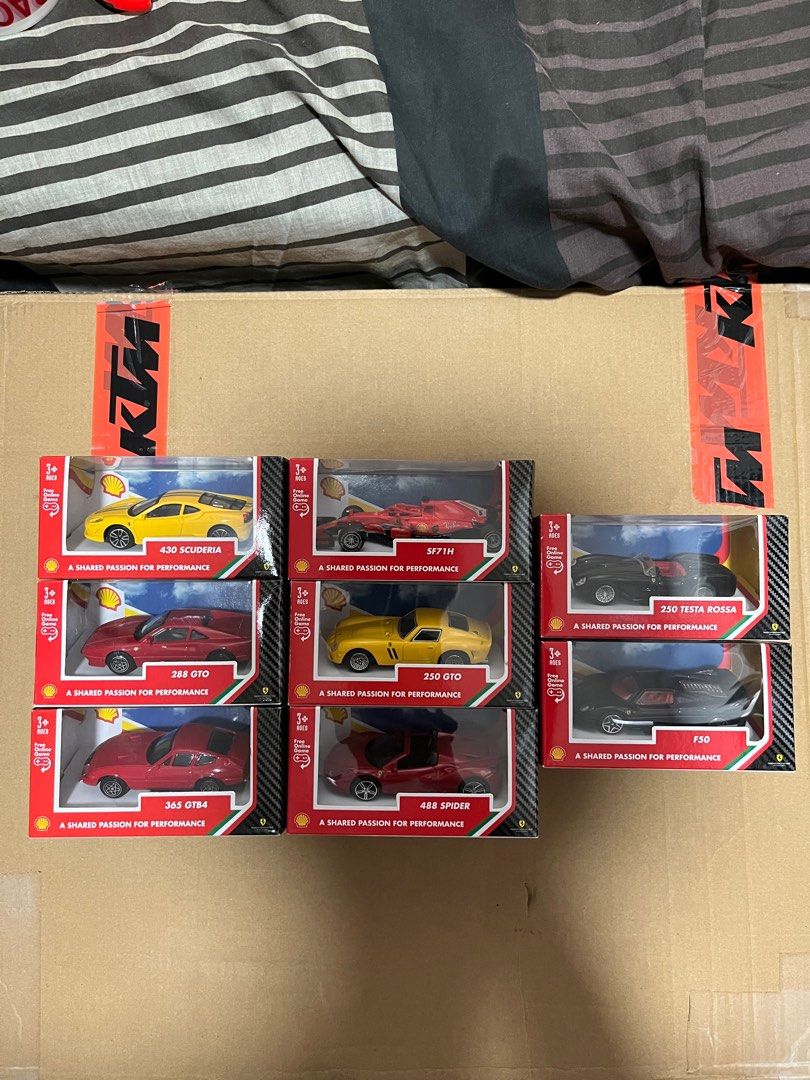 Shell Car Collection, Hobbies & Toys, Toys & Games on Carousell