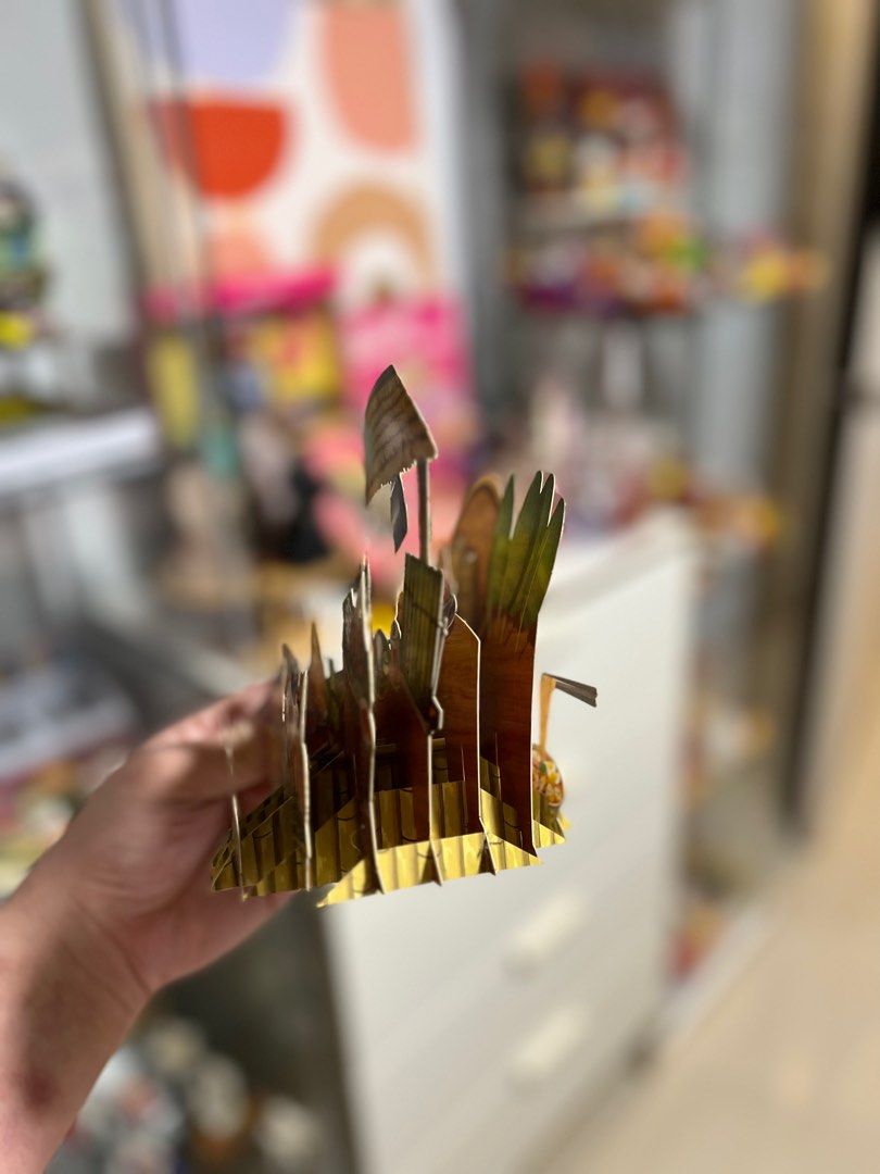 Singapore local food pop up display card, Hobbies & Toys, Stationery ...