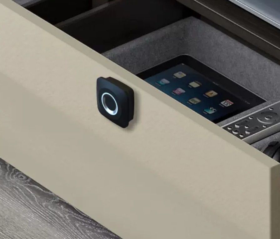 Smart drawer fingerprint lock locker lock home wardrobe lock, Mobile ...