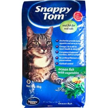 Snappy Tom Cat Food, Pet Supplies, Pet Food on Carousell