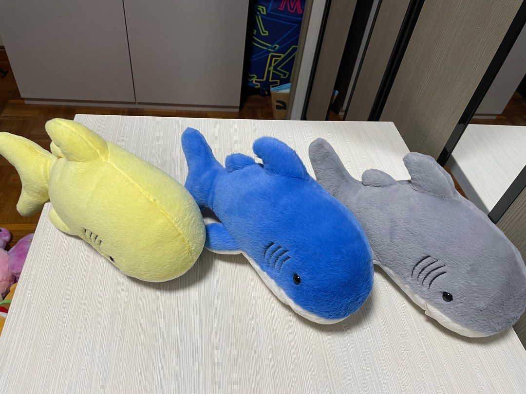 Soft toys - shark series, Hobbies & Toys, Toys & Games on Carousell