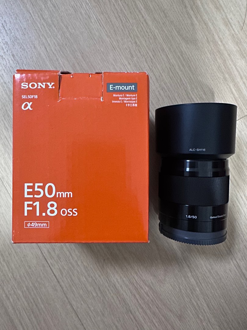 Sony 50mm f1.8, Photography, Lens & Kits on Carousell
