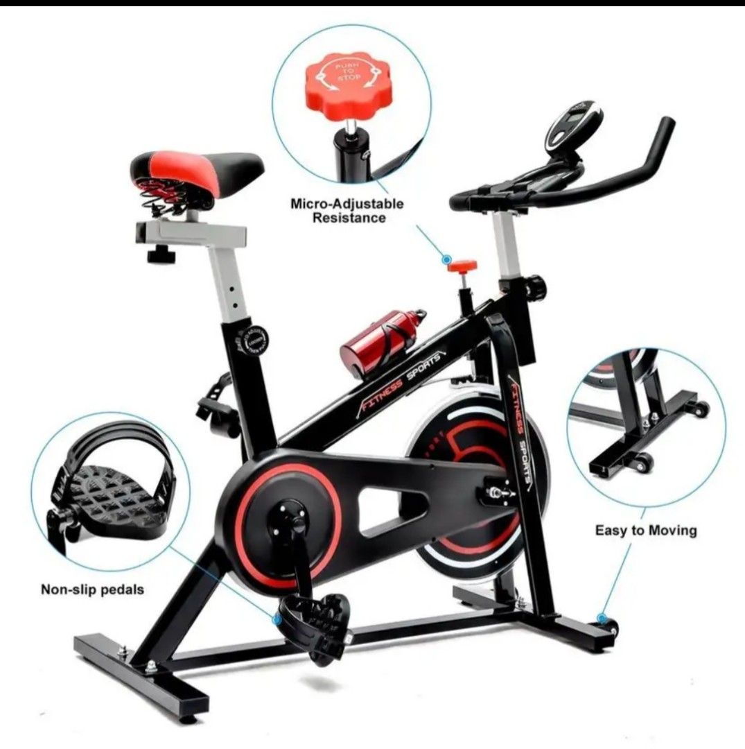 Spinning bike 11kg flywheel heavy duty, Sports Equipment, Exercise ...