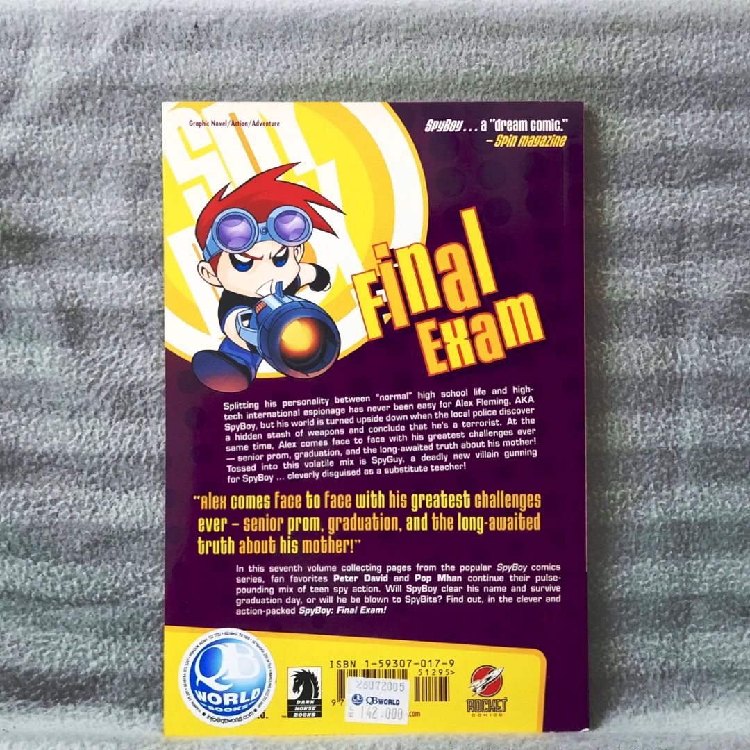 Spyboy: Final Exam TPB #1 (Dark Horse Comics) I-P (Peter David, Pop Mhan, Norman Lee), Hobbies ...