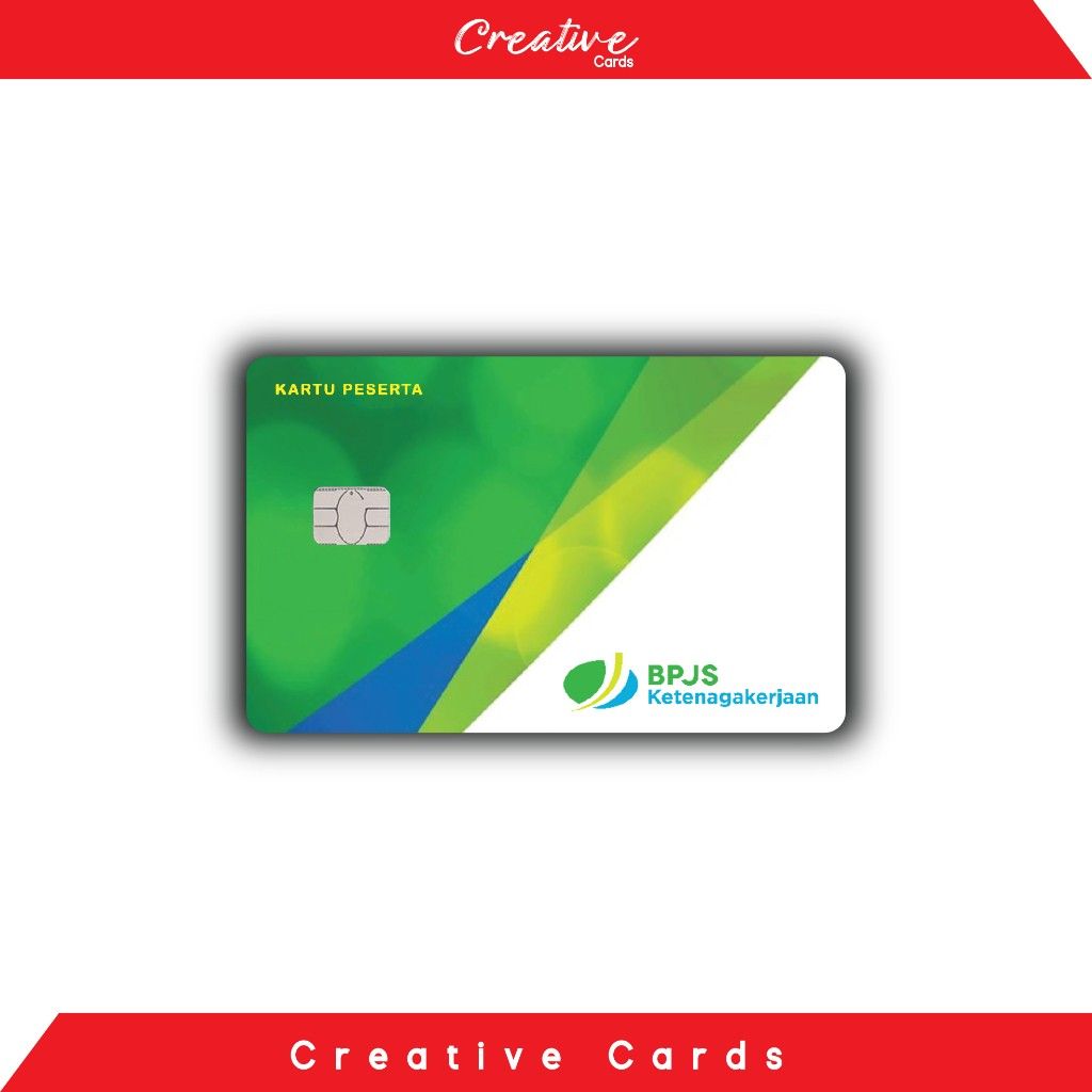 Stiker Sticker Kartu Atm Skin Card KTP, KIS, BPJS Vinyl + Laminating ...