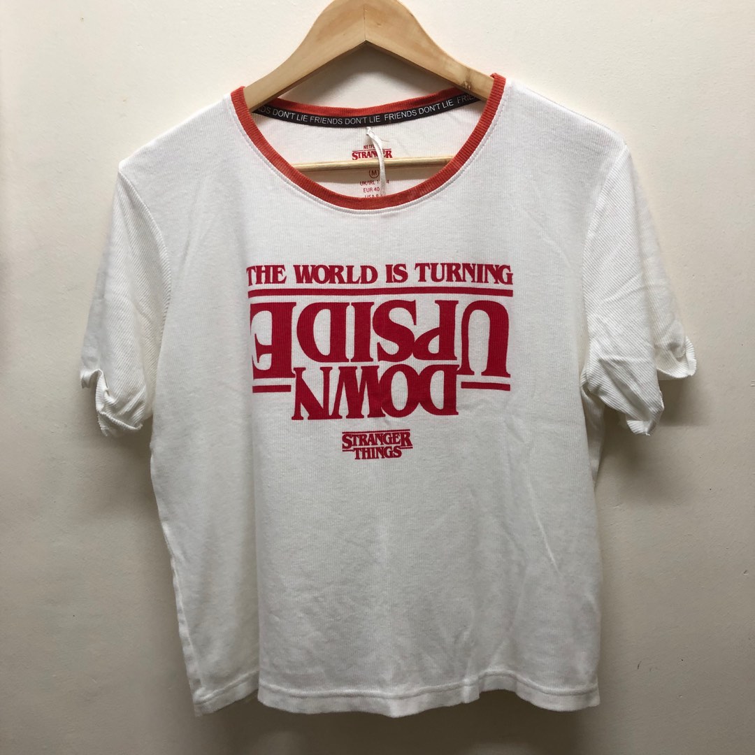 strangers things merch, Women's Fashion, Tops, Shirts on Carousell