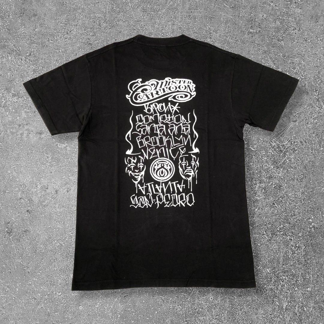 Stussy Mister Cartoon Tee, Men's Fashion, Tops & Sets, Tshirts & Polo ...