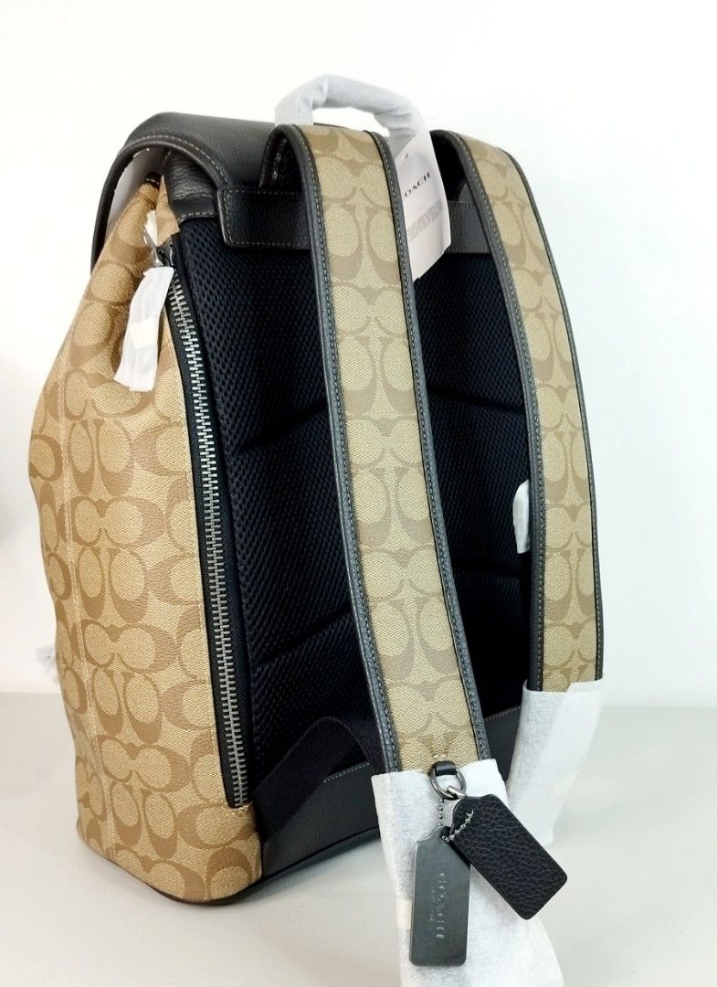 Sullivan Backpack In Blocked Signature Canvas, Luxury, Bags & Wallets ...