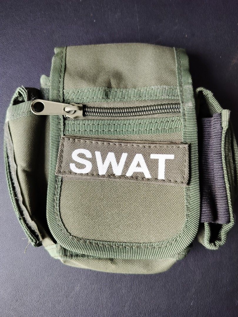 SWAT Military Tactical Pouch, Men's Fashion, Bags, Belt bags, Clutches and Pouches on Carousell